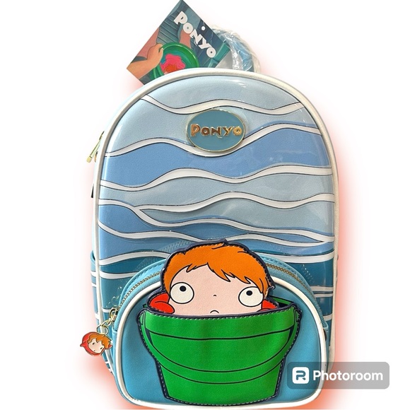 Her Universe | Bags | Studio Ghibli Ponyo Bucket Mini Backpack | Poshmark